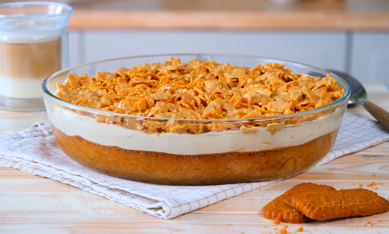 Lotus Biscoff® Crunch Dessert Rezept | Dr. Oetker