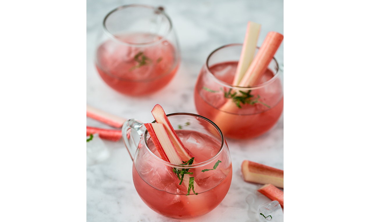 Sirop de rhubarbe Recette | Dr. Oetker
