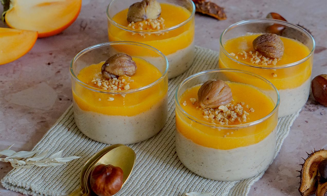 Herbstliches Marroni Mousse Rezept | Dr. Oetker