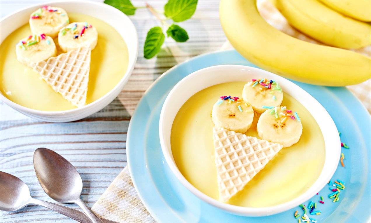 Bananen-Pudding Rezept | Dr. Oetker