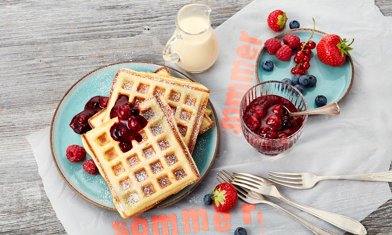 Waffel Rezept Mit Buttermilch